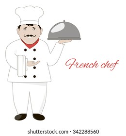 Vector Illustration French Chef Uniform On Stock Vector (Royalty Free ...