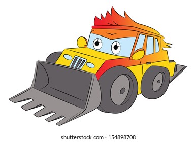 208 Front End Loader Stock Vectors, Images & Vector Art | Shutterstock