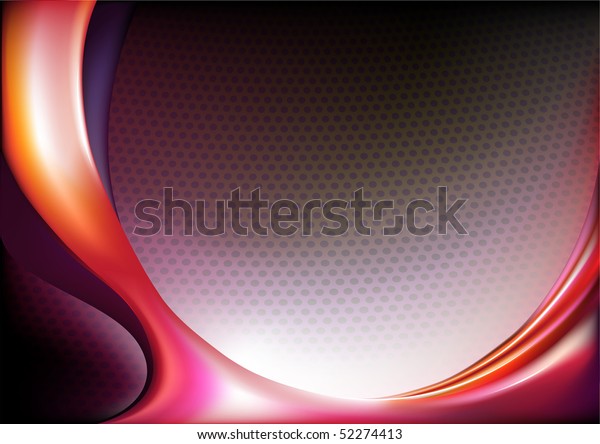 Vector Illustration Futuristic Abstract Spotty Background Stock Vector ...