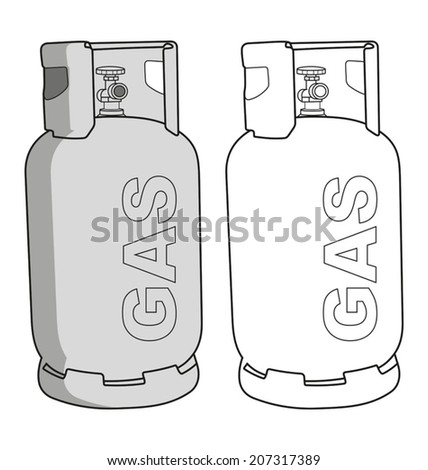 Propane Tank Drawing | Free download on ClipArtMag