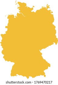 Vector Illustration Germany Map: เวกเตอร์สต็อก (ปลอดค่าลิขสิทธิ์ ...