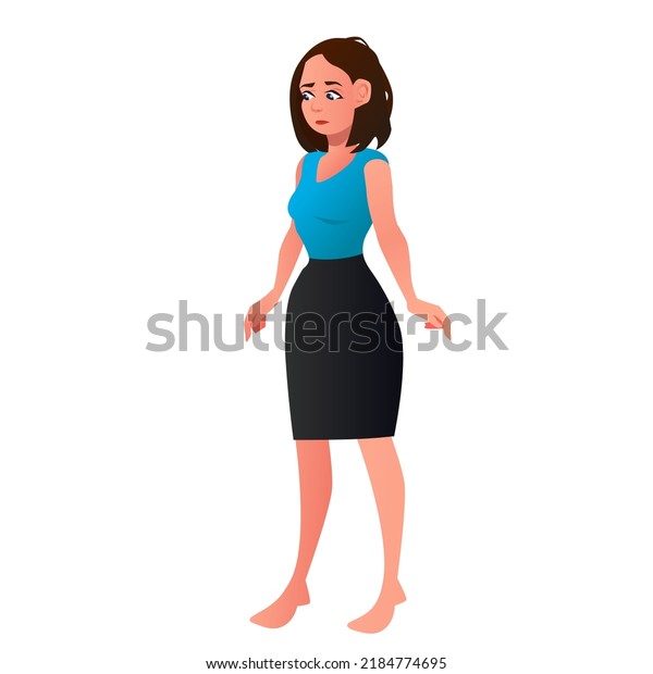 Vector Illustration Girl Ready Animation Stock Vector (Royalty Free ...