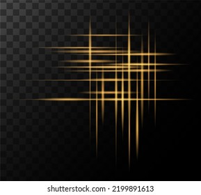 Vector Illustration Gold Color Light Effect Stock Vector (Royalty Free ...