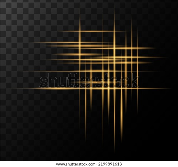Vector Illustration Gold Color Light Effect Stock Vector (Royalty Free ...