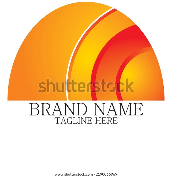 Vector Illustration Golden Semicircle On White Stock Vector (Royalty ...