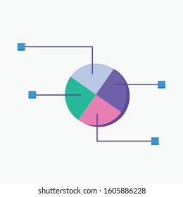 Vector Illustration Graphic Chart Symbol Stock Vector (Royalty Free ...