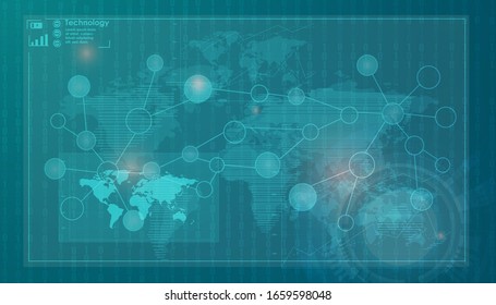 Vector Illustration Graphic Design Modern System Stock Vector (Royalty ...