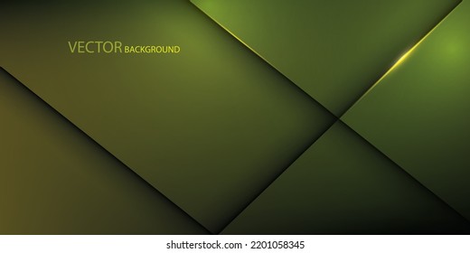 Vector Illustration Green Color Modern Background Stock Vector (Royalty ...