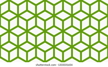 Vector Illustration Green Geometric Abstract Background Stock Vector (Royalty Free) 1333331654 ...