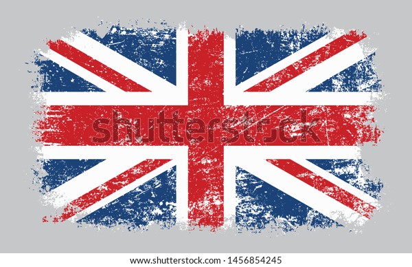 Vector Illustration Grunge Old Distressed Uk Stock Vector (Royalty Free ...