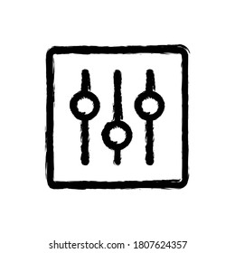 Vector Illustration Hand Drawn Icon Setting Stock Vector (Royalty Free ...