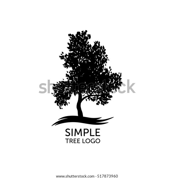 Vector Illustration Hand Drawn Sketched Tree Stock Vector (Royalty Free ...