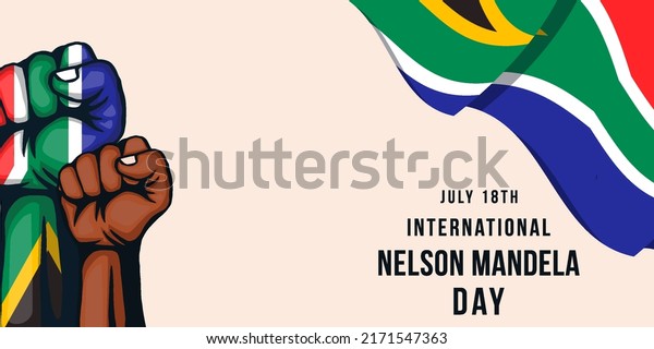 Vector Illustration Hands Showing Strength Unity Stock Vector (Royalty ...