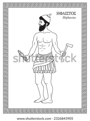 Hephaestus Drawing | Free download on ClipArtMag