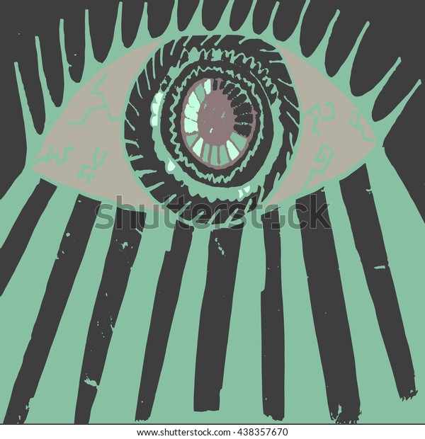Vector Illustration Human Eye Vintage Engraved Stock Vector (Royalty ... Vector Illustration Human Eye Vintage Engraved Stock Vector (Royalty ...