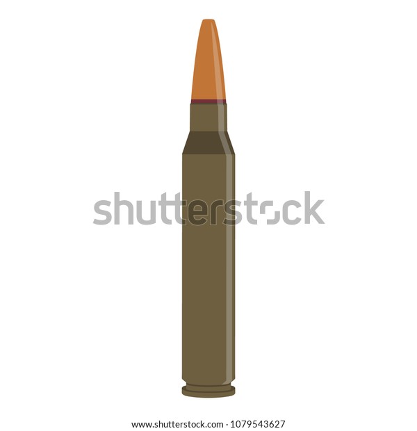 Vector Illustration Icon Bullet 556 45 Stock Vector (Royalty Free ...