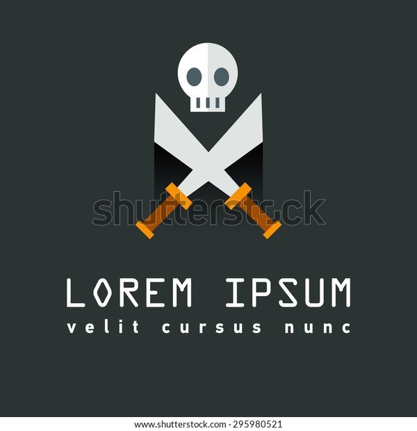 Vector Illustration Icon Skull Gold Coin: เวกเตอร์สต็อก (ปลอดค่า ...