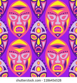 Vector Illustration Indian Seamless Background Ritual Stock Vector ...
