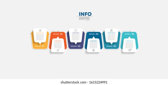 Vector Illustration Infographic Design Template Icons Stock Vector ...