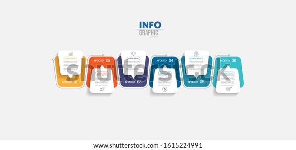 Vector Illustration Infographic Design Template Icons Stock Vector ...
