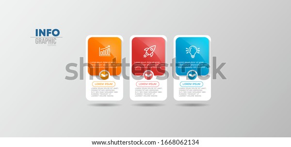 Vector Illustration Infographic Design Template Icons Stock Vector ...