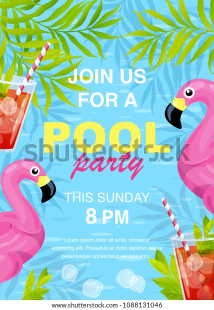 Vector Illustration Invitation Card Design Join Stock Vector (Royalty ...