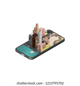 Vector Illustration Isometric Creative Capital On Stock Vector (Royalty ...