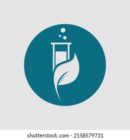 Vector Illustration Lab Logo Design Template Stock Vector (Royalty Free ...
