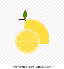 Vector Illustration Lemon Icon Sign Symbol Stock Vector (Royalty Free ...