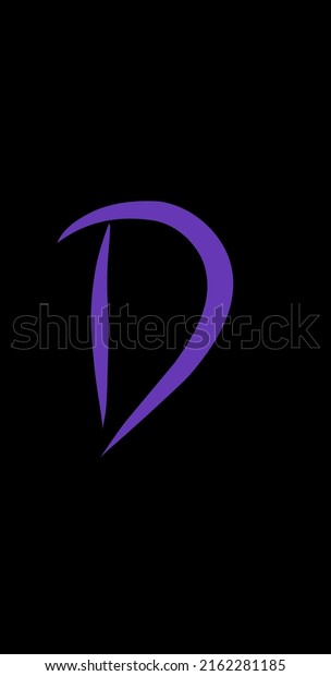 Vector Illustration Letter D Alphabet Art Stock Vector (Royalty Free ...