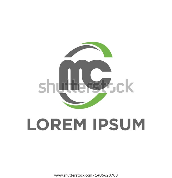 Vector Illustration Letter M Circle Icon Stock Vector (Royalty Free ...