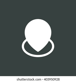 Vector Illustration Location Icon Premium Quality Stock Vector (Royalty ...