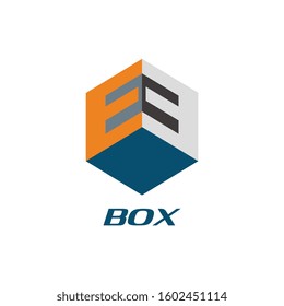 Vector Illustration Logo Box Business Stock Vector (Royalty Free ...