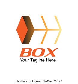 Vector Illustration Logo Box Business Stock Vector (Royalty Free ...
