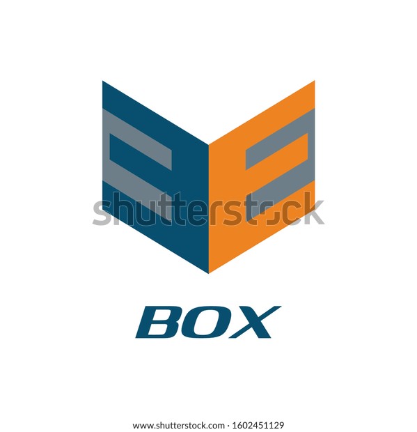 Vector Illustration Logo Box Business Stock Vector (Royalty Free ...