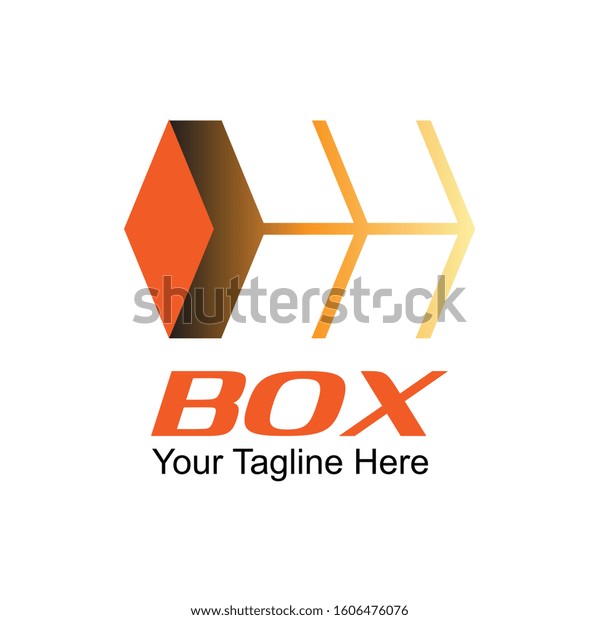 Vector Illustration Logo Box Business Stock Vector (Royalty Free ...