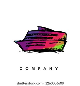 Vector Illustration Logo Design Marine Ship Stock Vector (Royalty Free ...