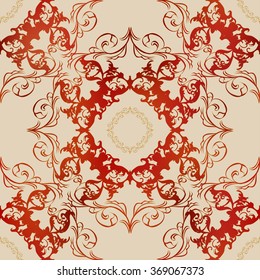 Vector Illustration Luxury Texture Wallpapers Fabric Stock Vector ...