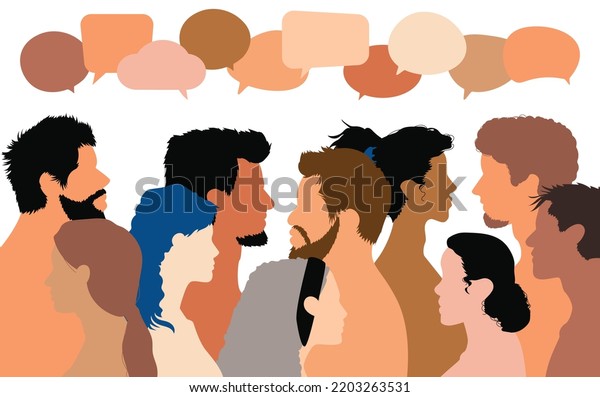 Vector Illustration Many Different Types People Stock Vector (Royalty ... Vector Illustration Many Different Types People Stock Vector (Royalty ...