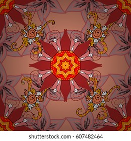 Medieval Vine Fret Work Pattern Seamless: vector de stock (libre de ...