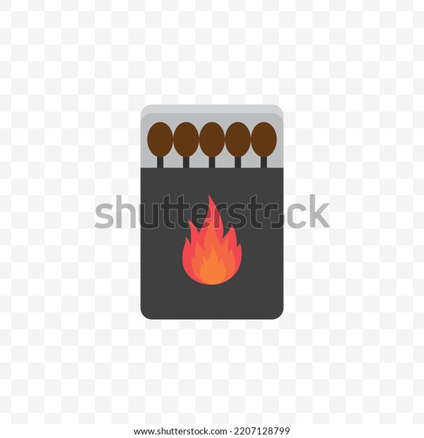 Vector Illustration Match Icon Sign Symbol Stock Vector (Royalty Free ...