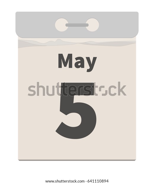 Vector Illustration May 5 Stock Vector (Royalty Free) 641110894 ...