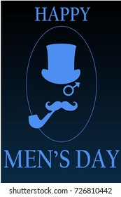 Vector Illustration Men Day Stock Vector (Royalty Free) 726810442 ...