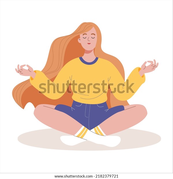 Vector Illustration Mental Health Flat Design Stock Vector (Royalty ... Vector Illustration Mental Health Flat Design Stock Vector (Royalty ...