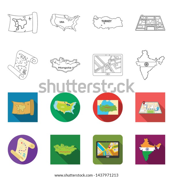 Vector Illustration Middle East Icon Set Stock Vector (Royalty Free ...