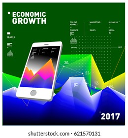 Vector Illustration Mobile Apps Digital Marketing Stock Vector (Royalty ...