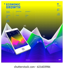 Vector Illustration Mobile Apps Digital Marketing Stock Vector (Royalty ...