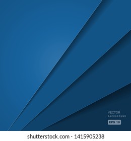 Vector Illustration Modern Background Blue Colors Stock Vector (Royalty ...