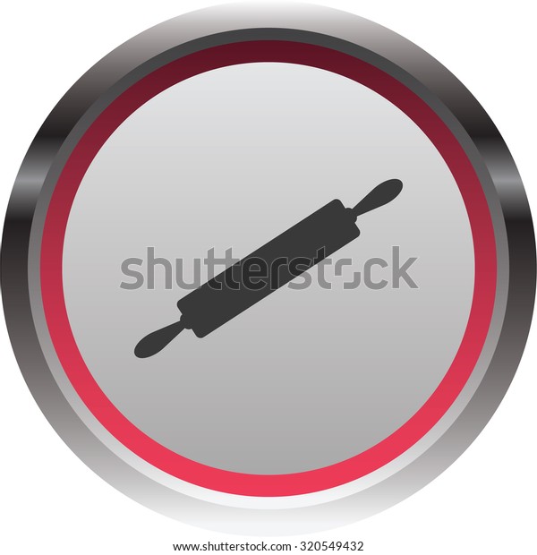 Vector Illustration Modern Icon Battledore Stock Vector (Royalty Free ...