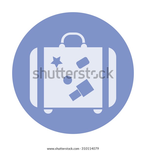 Vector Illustration Modern Icon Trunk Stock Vector (Royalty Free ...